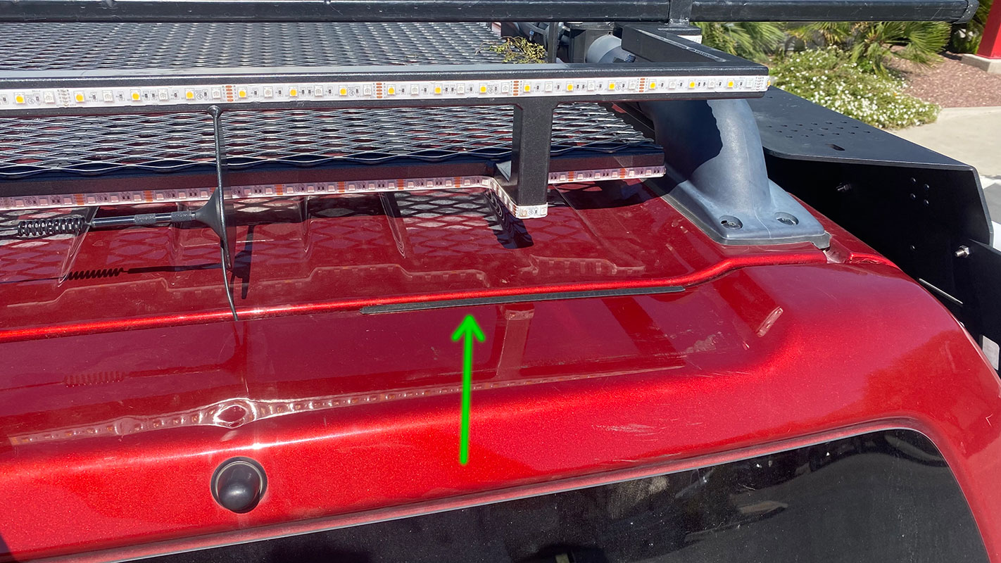 Xterra Ladder install - roXterra Gen2 Xterra products 2005-2015